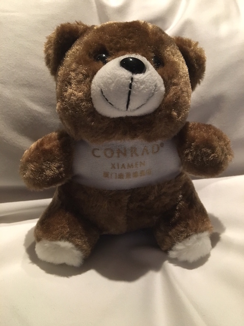 色々泊まりたくなる魅惑のConradぬいぐるみ！ | アメリカ在住陸マイラー